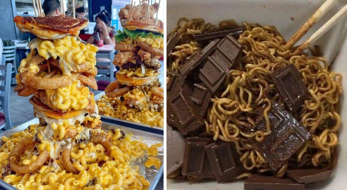 16 gerechten waar je bij het zien alleen al geen trek meer hebt ...