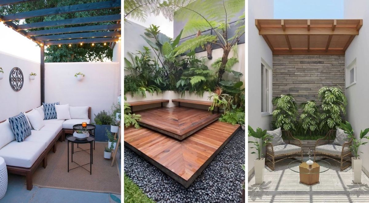 11 wonderful ideas for enhancing small, outdoor areas - CreativoMedia.co.uk