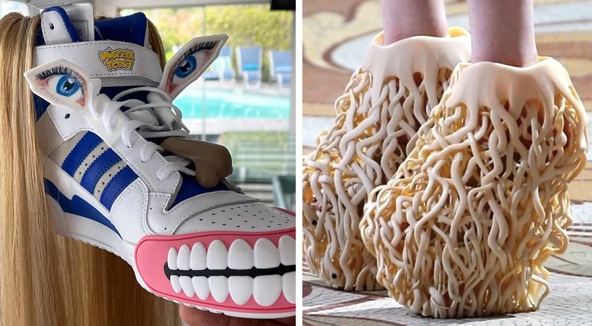 12 paires de chaussures insolites que quelqu'un a osé porter ...