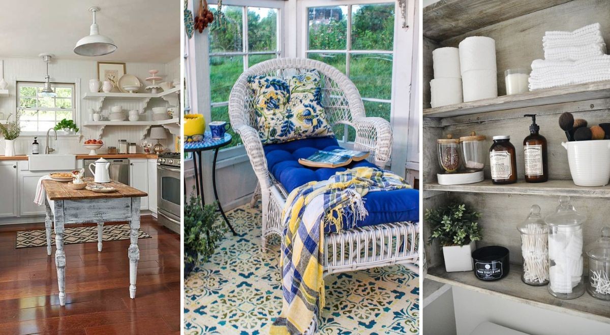 För att inreda ditt hem, låt dig inspireras av den franska landsbygden ...