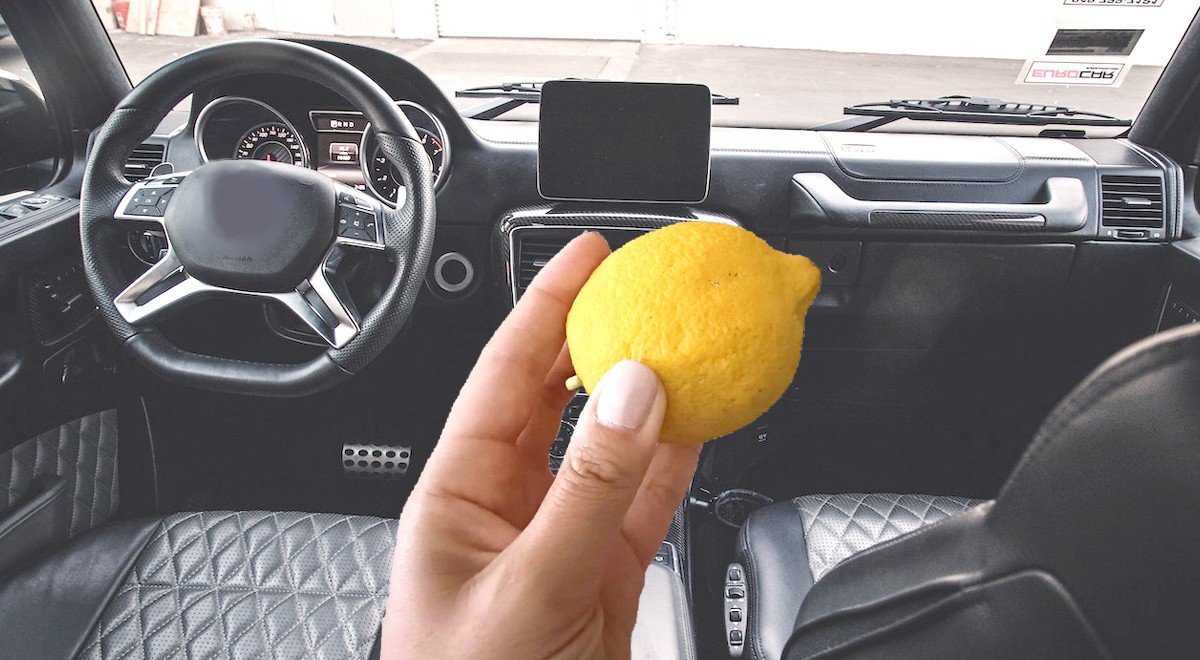 Warum solltet ihr immer eine Zitrone im Auto haben? Das ist der sehr ...