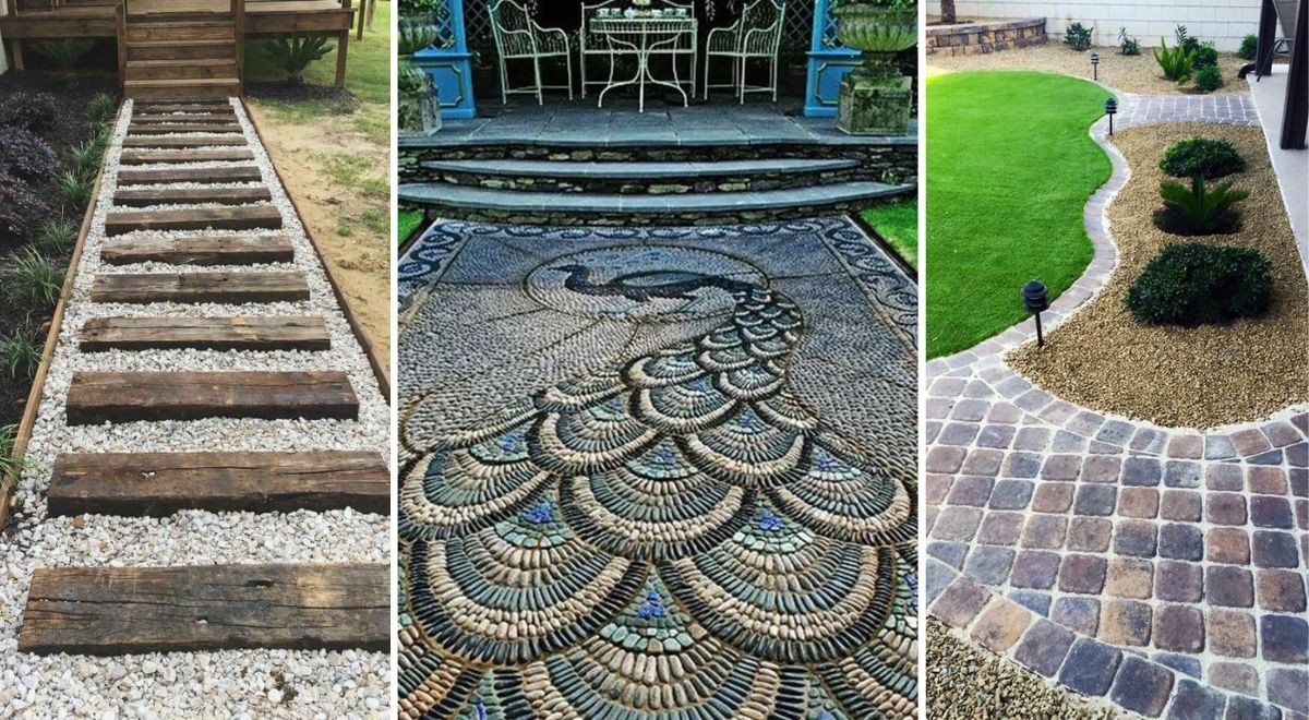 12 wonderful proposals for walkways and outdoor paving options for your ...