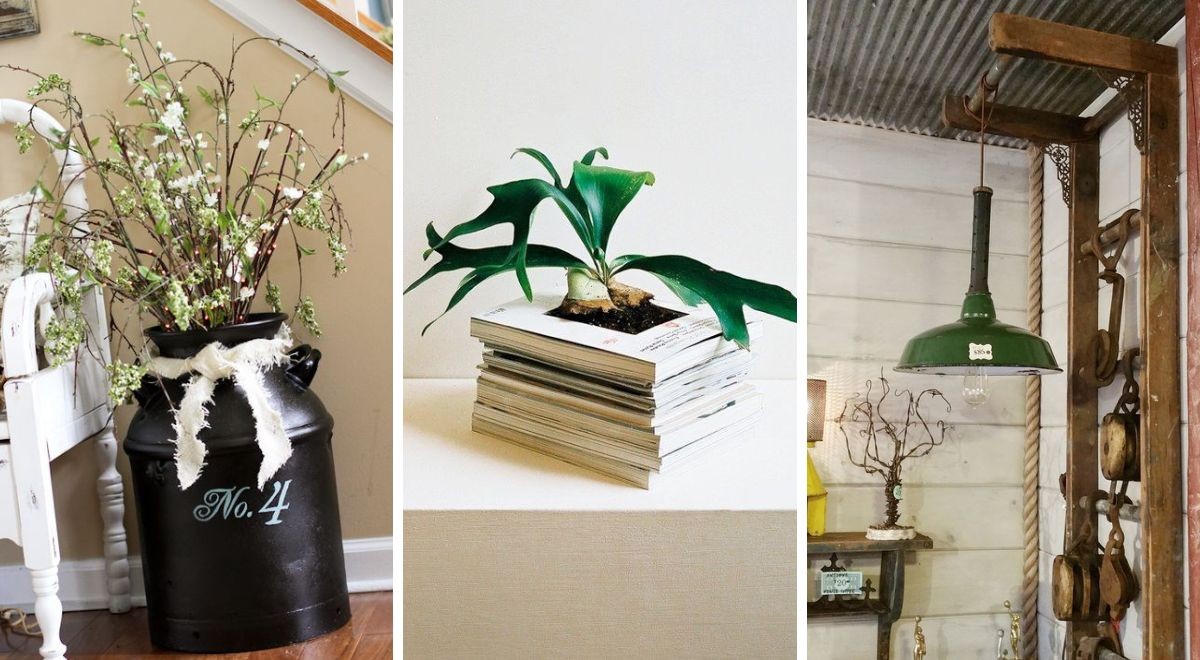 Dekorieren mit kreativem Recycling: Entdecken Sie, mit welchen ...