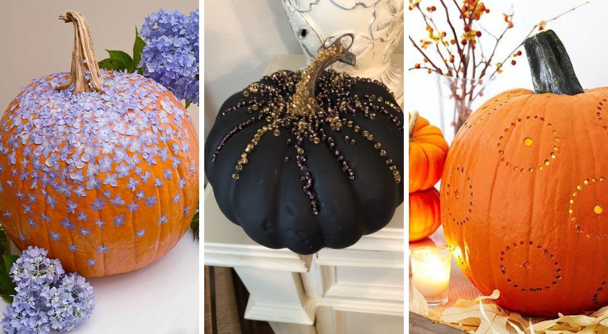 Décorer avec les citrouilles, oui, mais de façon originale et avec ...