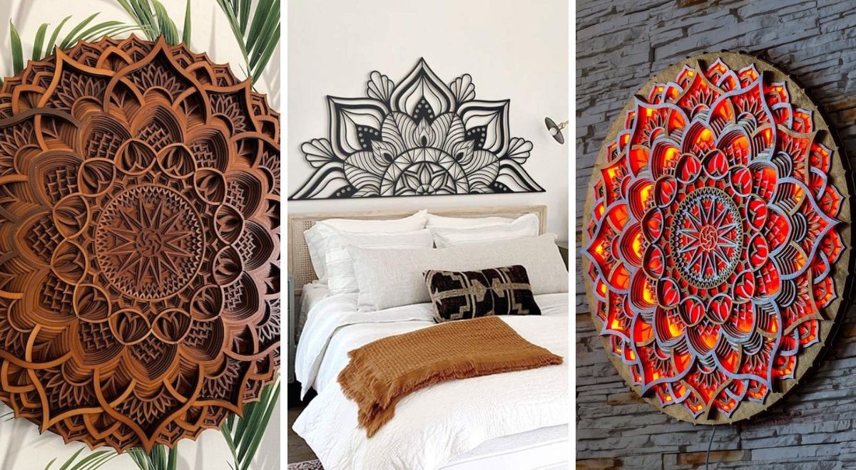 Pynta hemmet med mandalas: 12 idéer för att ge skönhet och lugn till ...