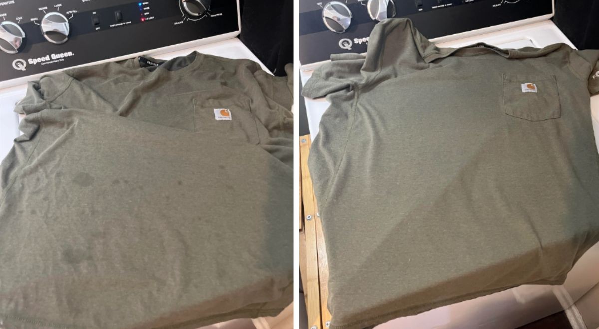 Effectively and delicately eliminate grease stains from your clothes ...