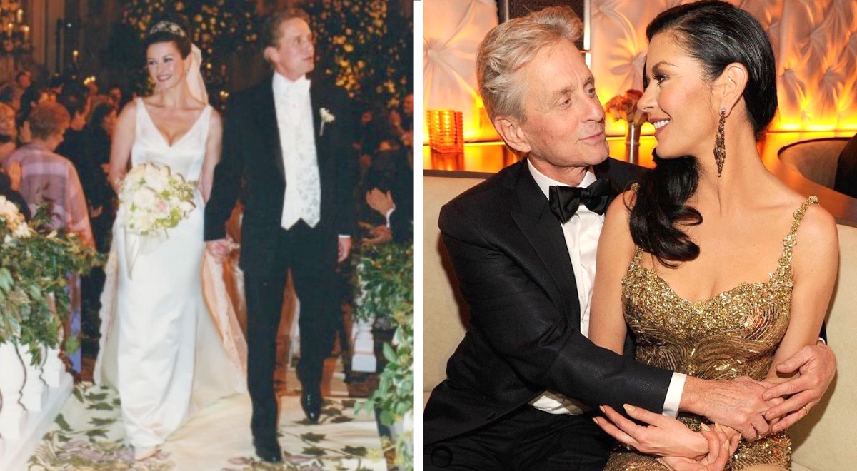 Un amore che va oltre l'età: Michael Douglas e Catherine Zeta-Jones ...