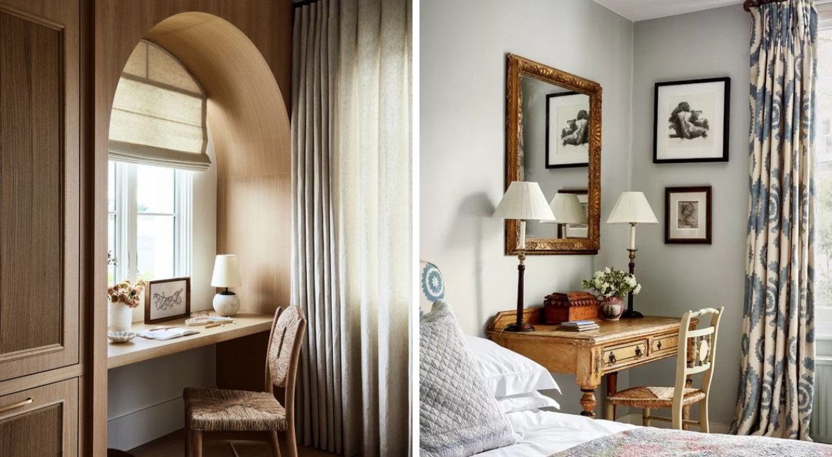 Behöver du göra plats för en kontorshörna i sovrummet? Låt dig ...