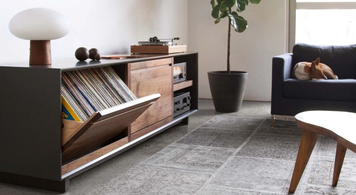 13 of the coolest pieces of furniture to show off your vinyl record ...