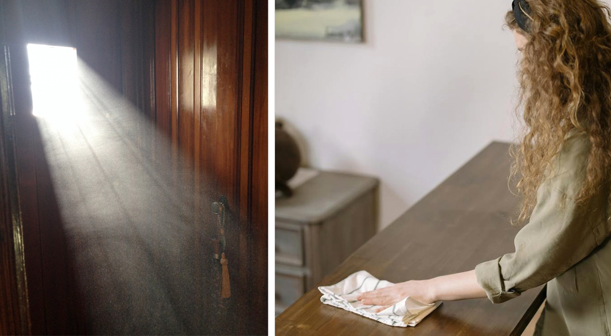 Never-ending battle with dust? Try using this "magical" ingredient ...
