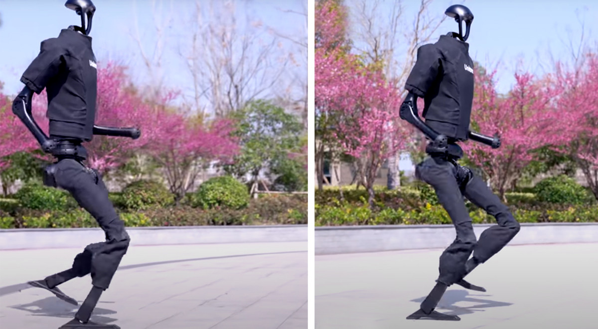 Le record de rapidité d'un robot humanoïde a été battu, mais sa course ...