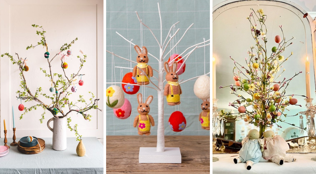 Easter trees: 13 amazing ideas for decorations you can buy or make ...