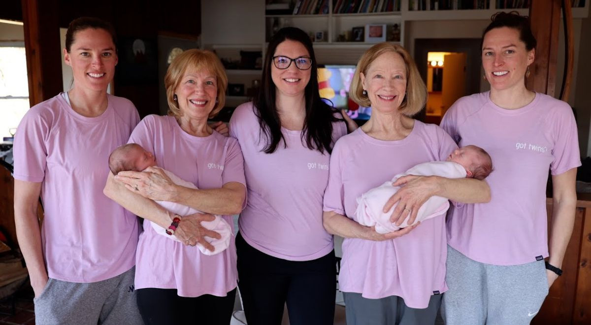 Het verhaal van drie generaties eeneiige tweelingen in de familie ...